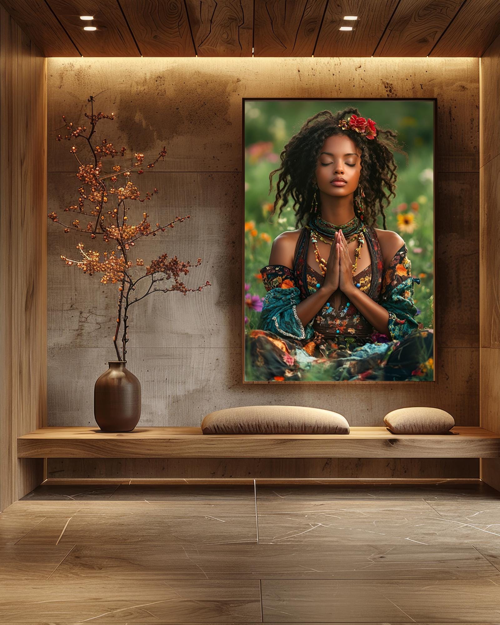 BOHEMIAN ZEN, Center and Align, Creation Time.. - Etsy