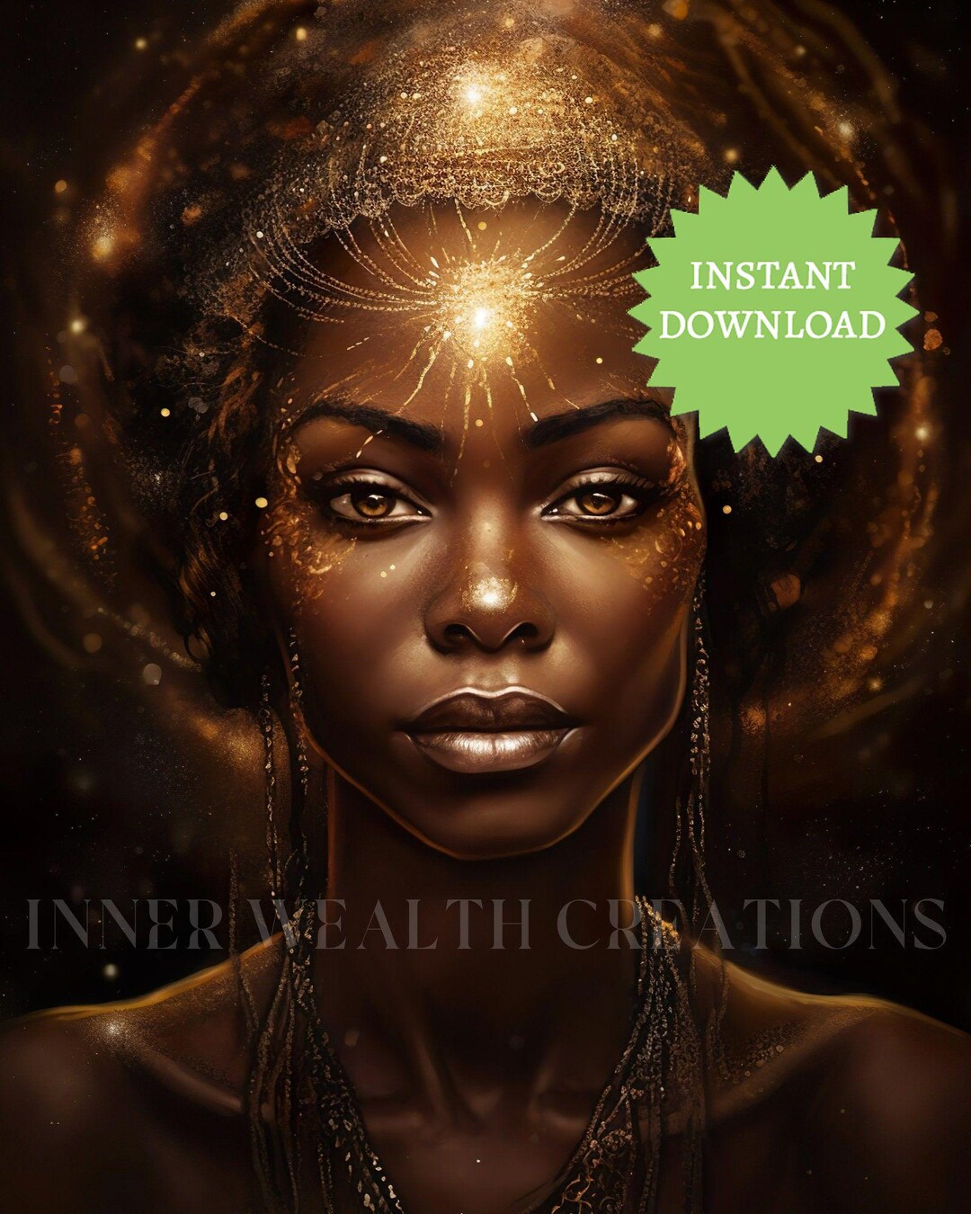 3rd Eye Goddess Collection 1 of 4, Ai Generated Art - Etsy