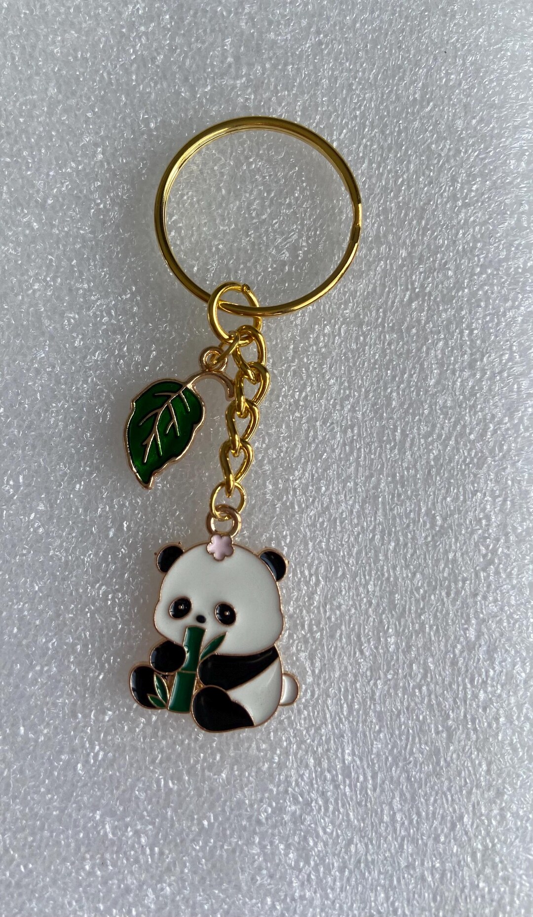 Panda Keychain - Etsy