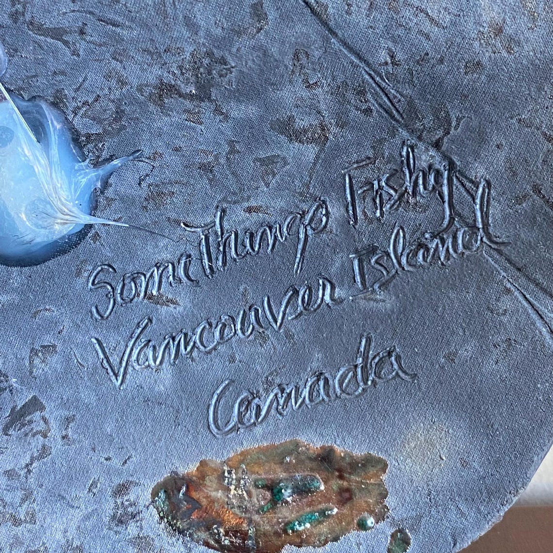 Charming Ceramic Raku Pottery Fish Wall Plaque Somethings Fishy ...