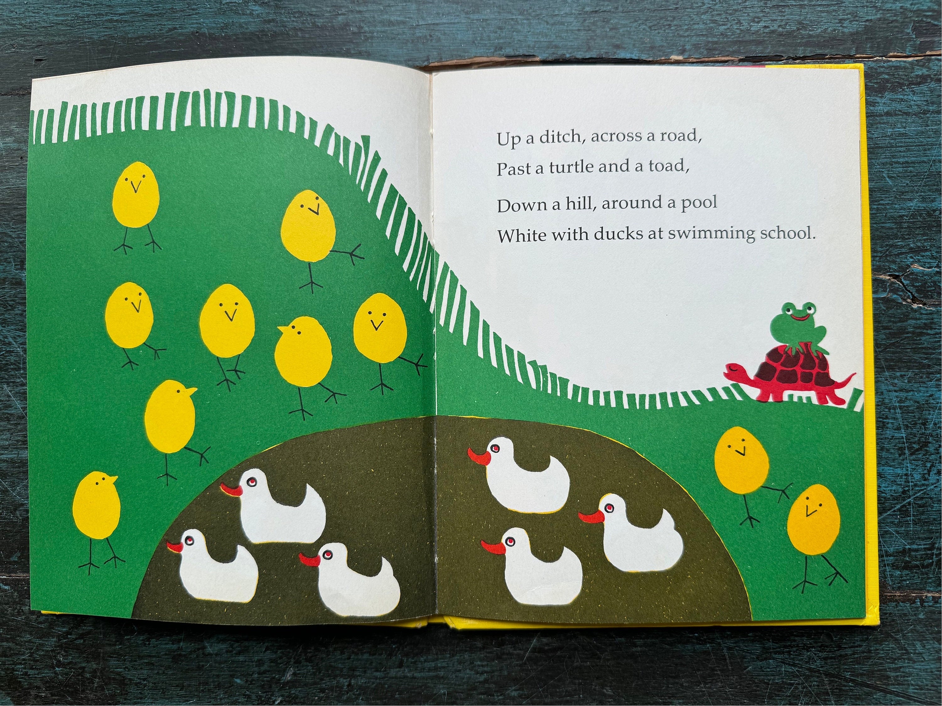 Vintage Big Red Hen Mary O’neill Illustration Judy Piussi Campbell ...