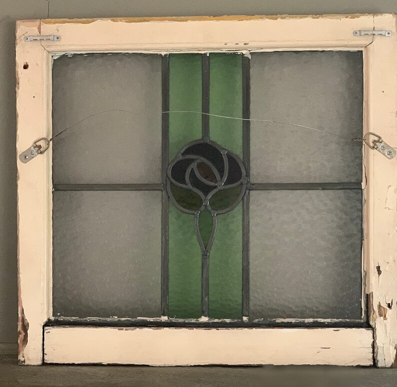 Antique Salvaged Stained Glass Leaded Glass, Windows Set 2, 1800s - Etsy