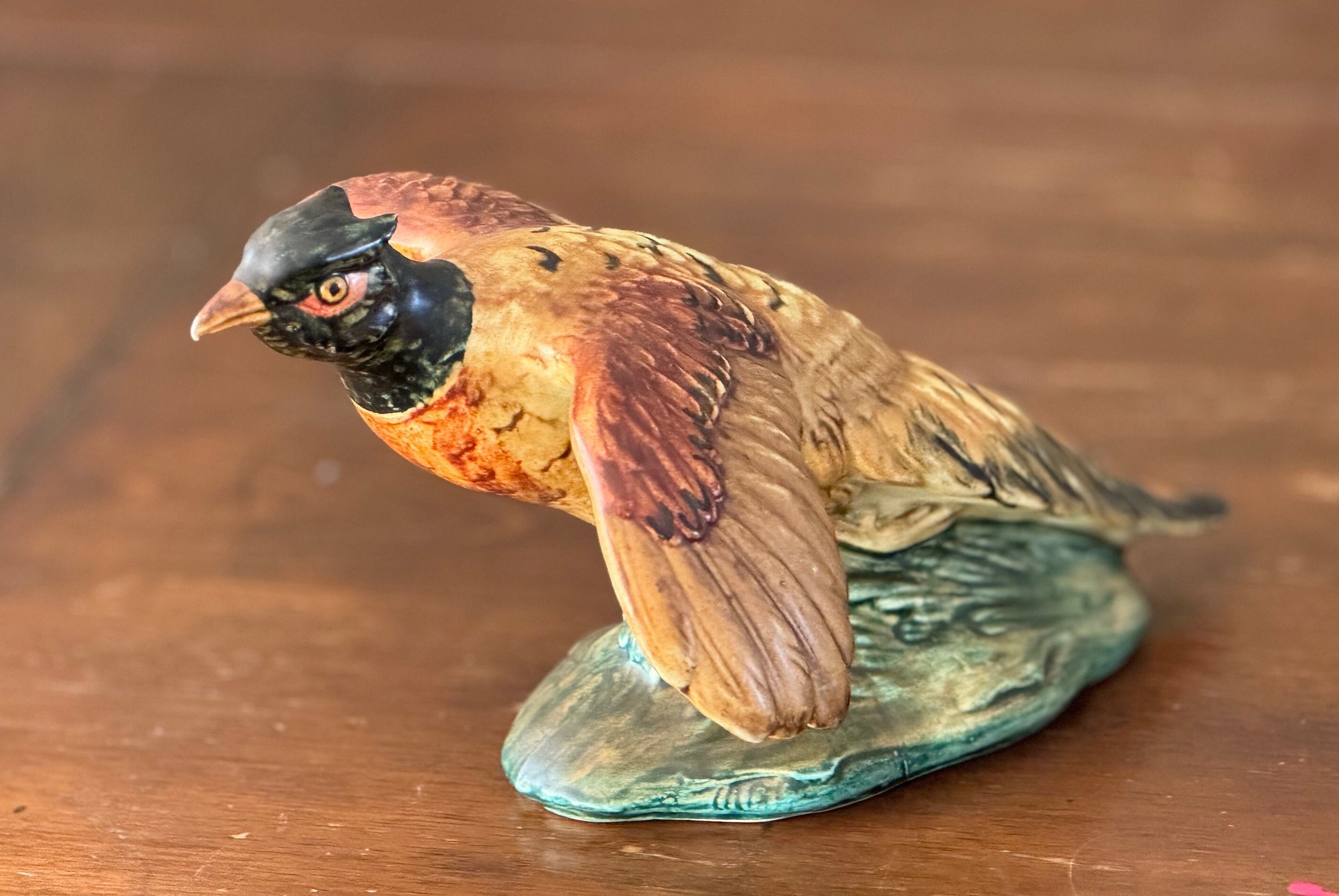 Vintage Stangl Bird Pheasant Pottery Statue 3492 Hunter Collection - Etsy