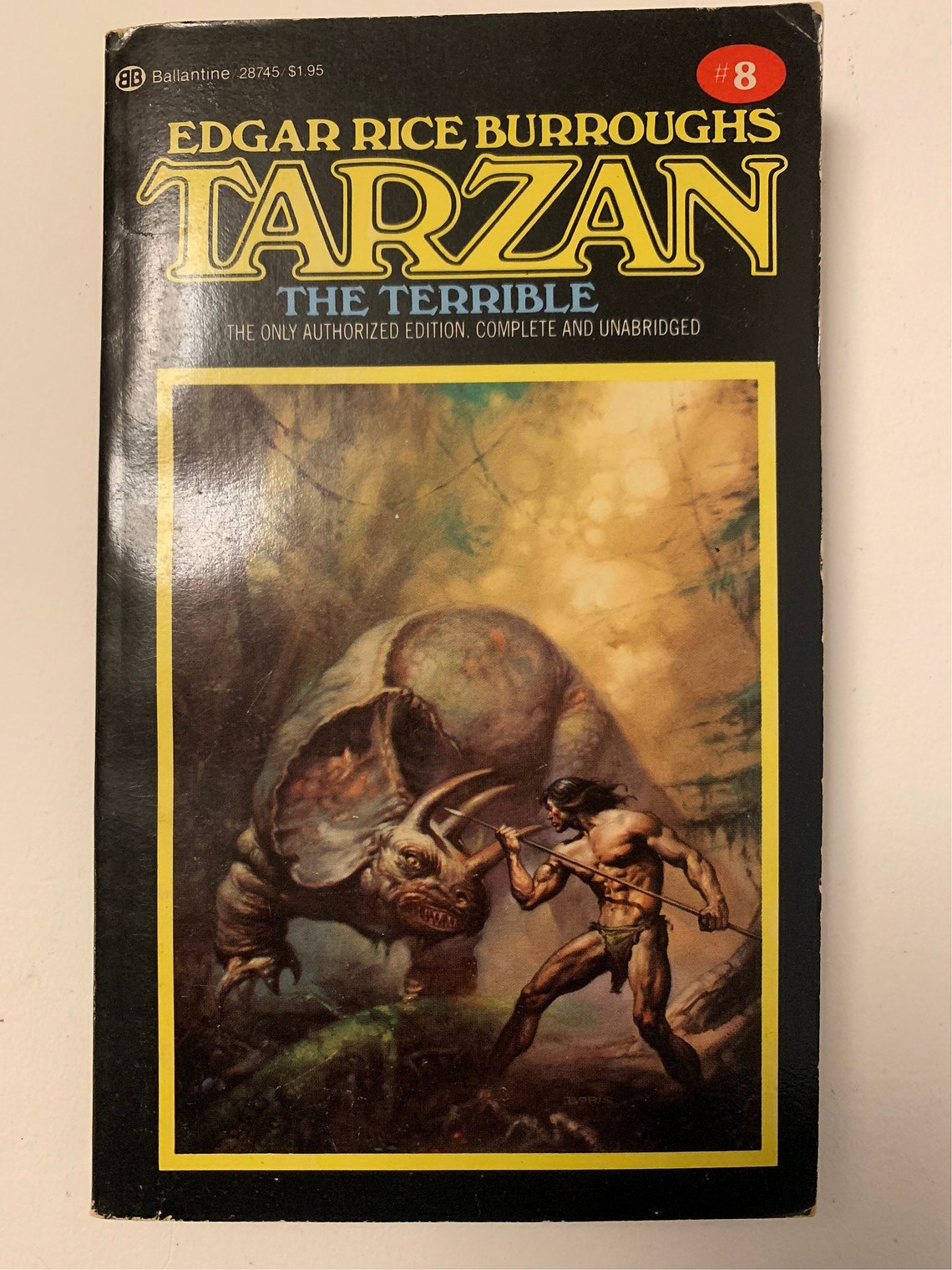 Vintage TARZAN Edgar Rice Burroughs Vintage Ballantine Paperback Set of ...