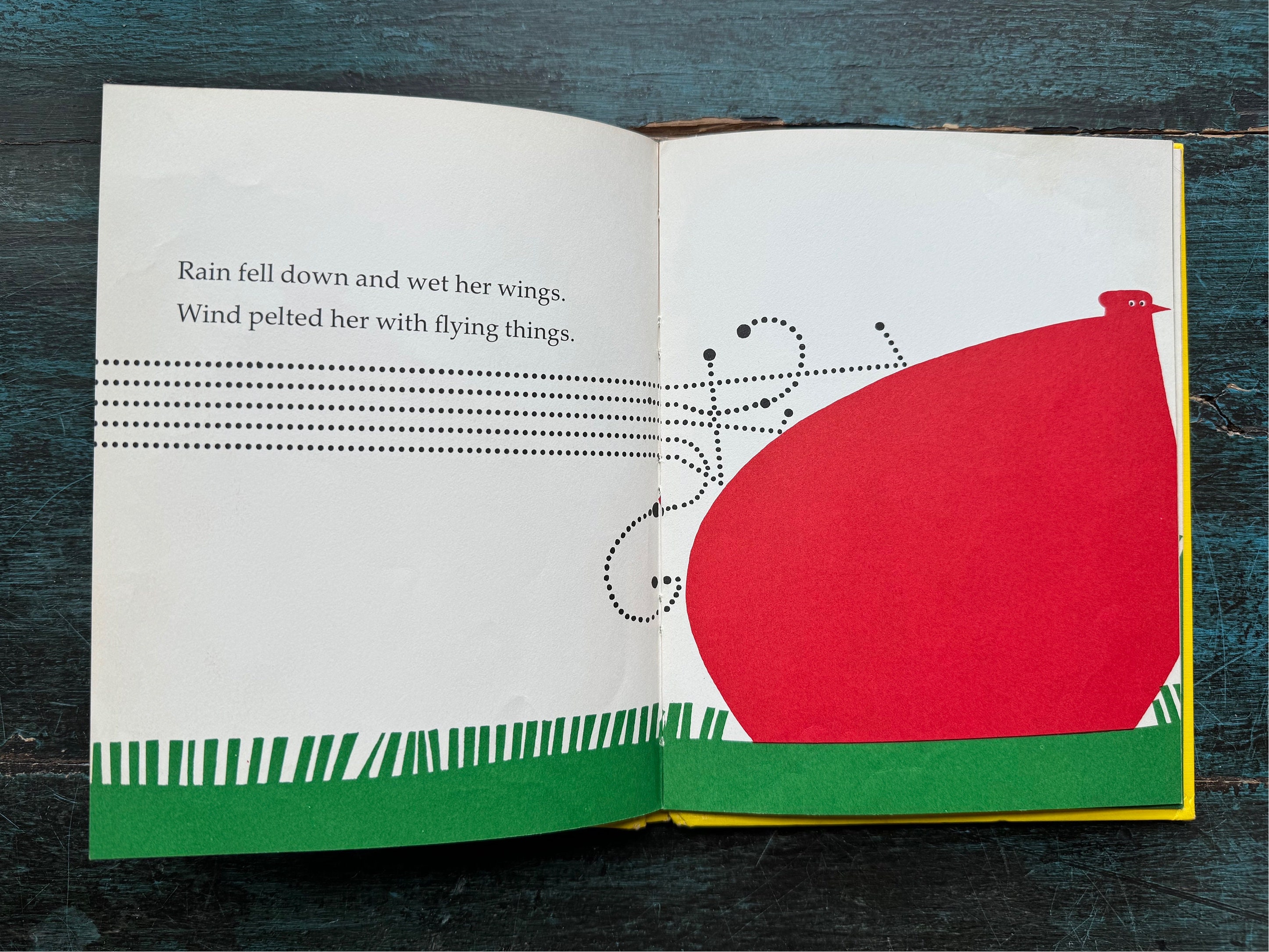 Vintage Big Red Hen Mary O’neill Illustration Judy Piussi Campbell ...