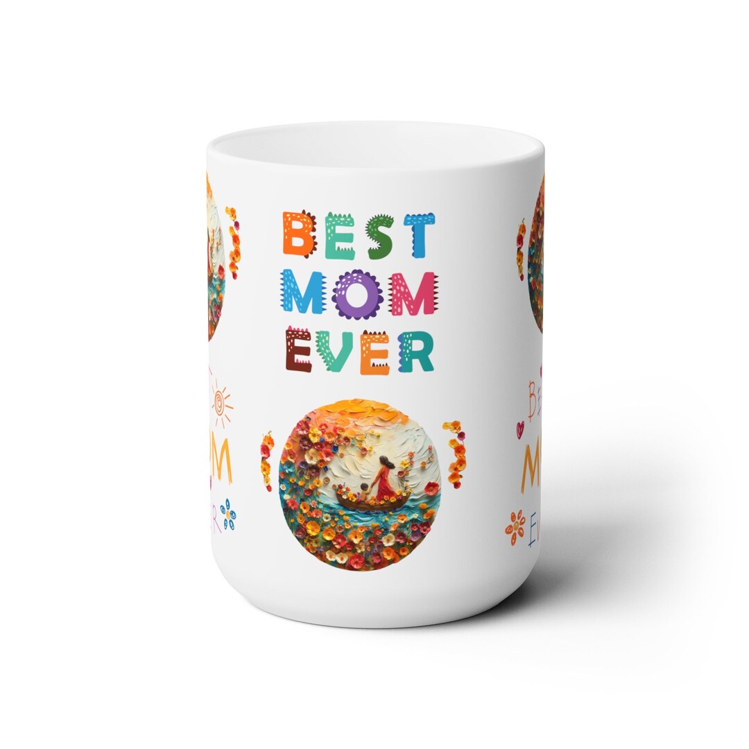 Happy Mothers Day Ceramic Mug 15oz Cup Coffee Mug For Mom Mothers