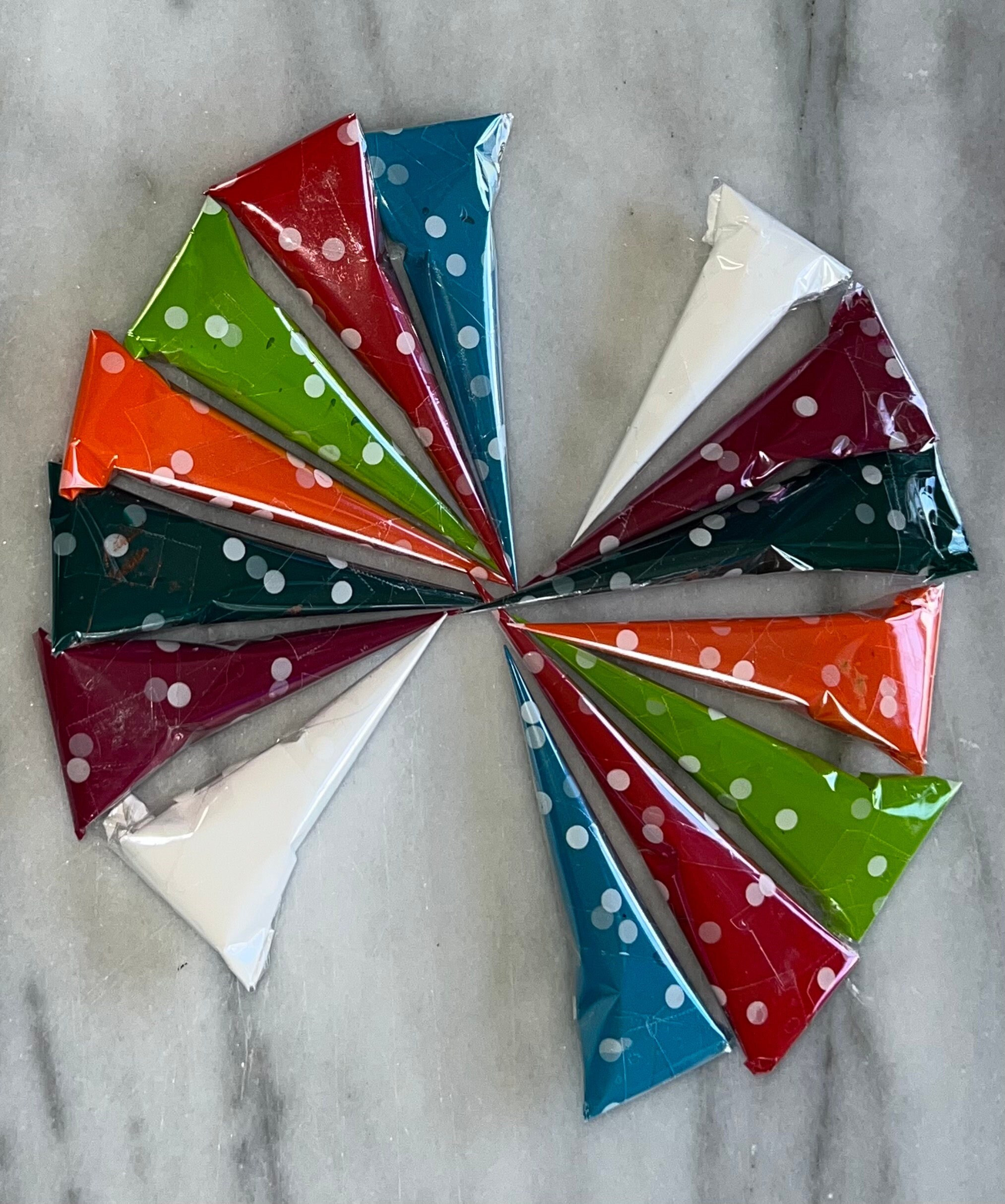 Prefilled Paint Cones/bright - Etsy