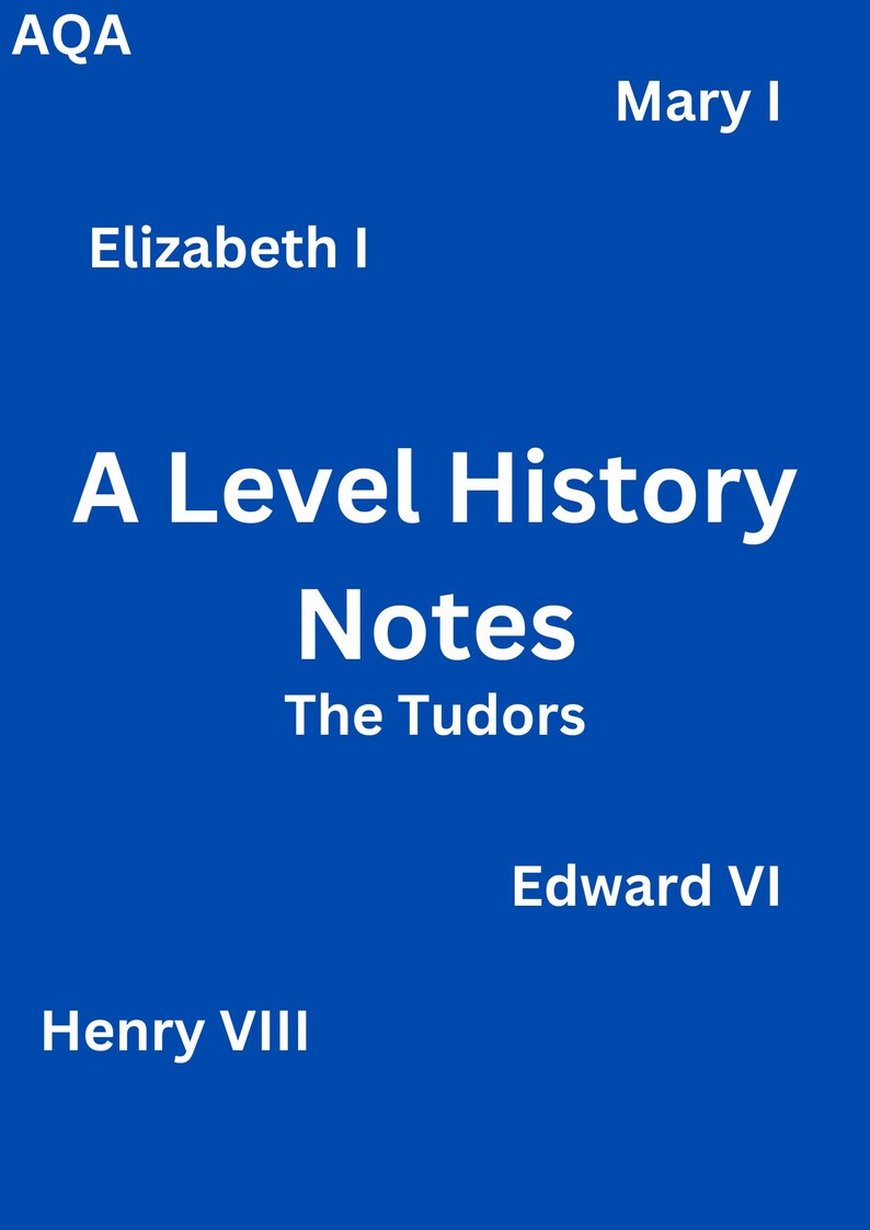 A Level History Notes - Etsy