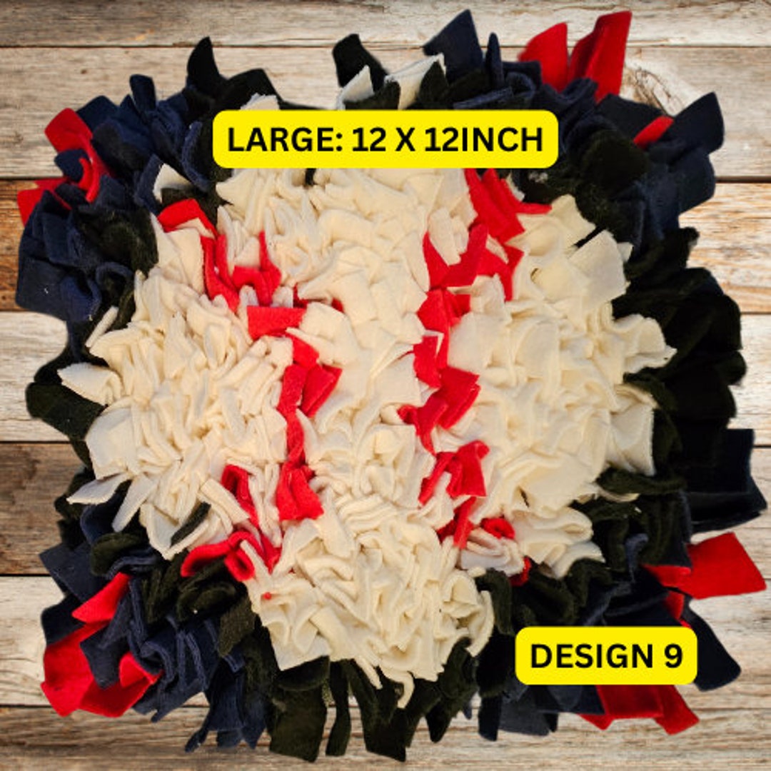 Snuffle Mats for Dogs. Smiley Face Snuffle Mat. Dog Enrichment Toy ...