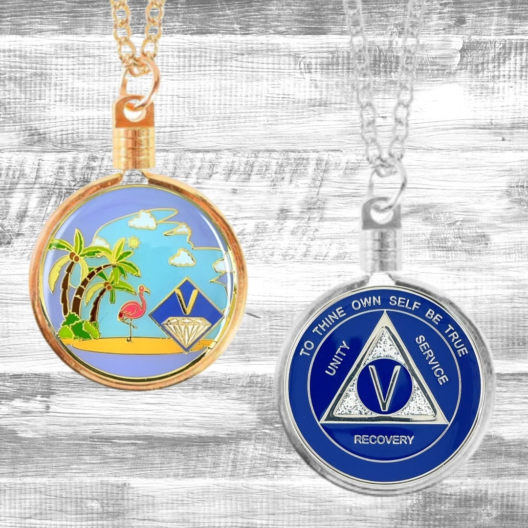 Medallion Holder Chain Coin Holder Necklace Token Holder AA Gifts NA ...