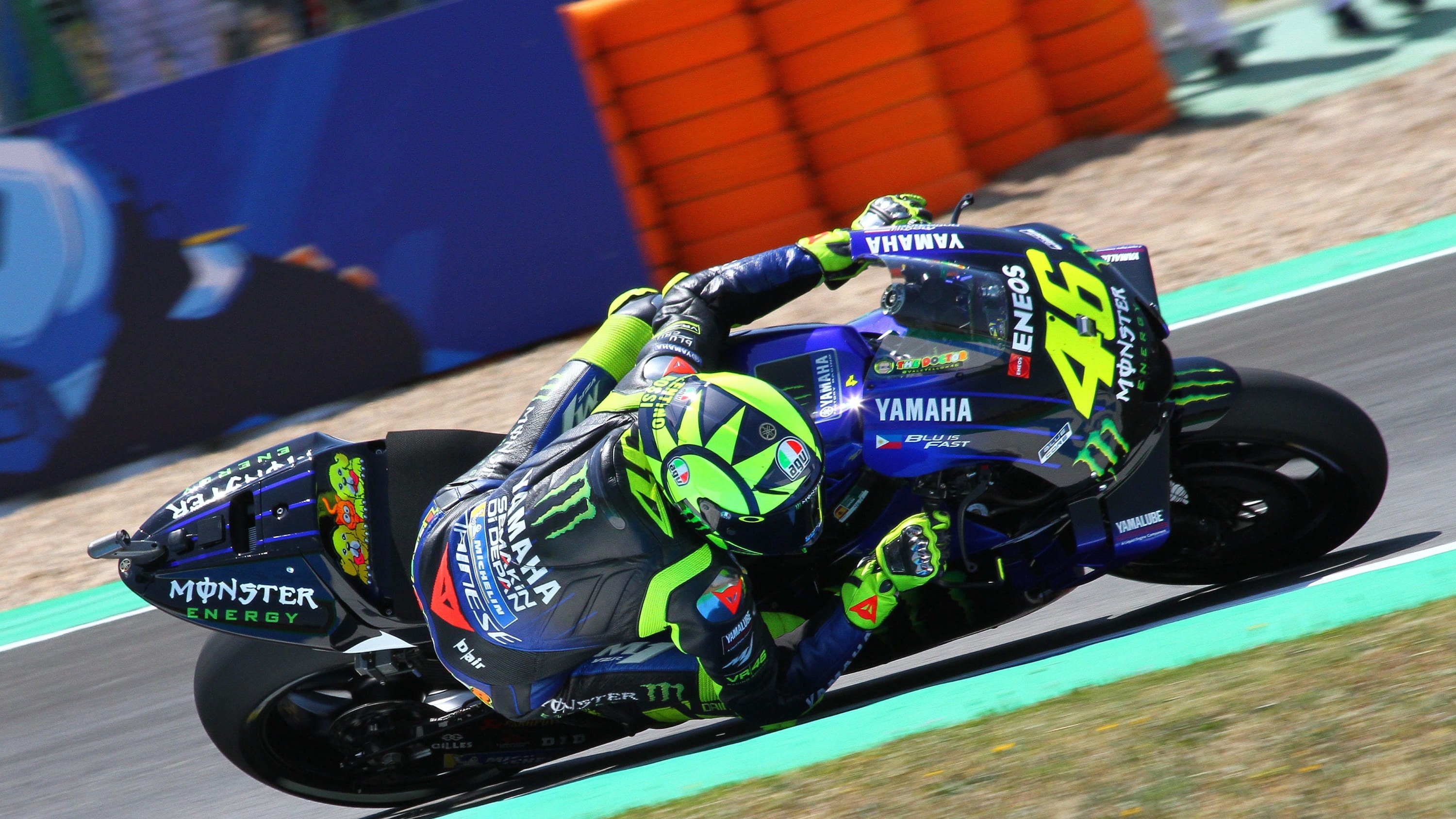 Valentino Rossi VR46, Yamaha Motogp Valentino Rossi, Multicolored ...