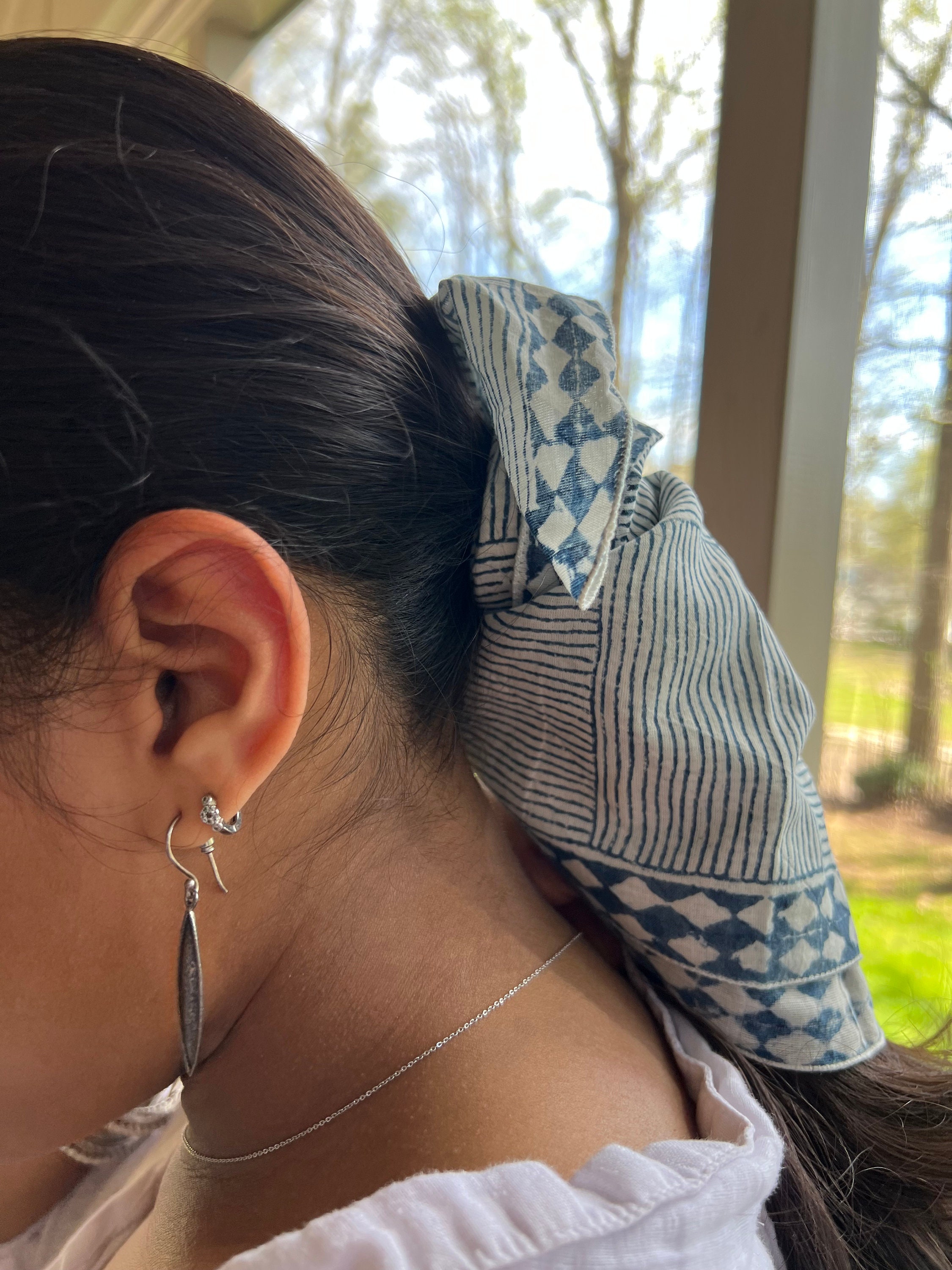 Bandana - Indigo Breeze - Etsy