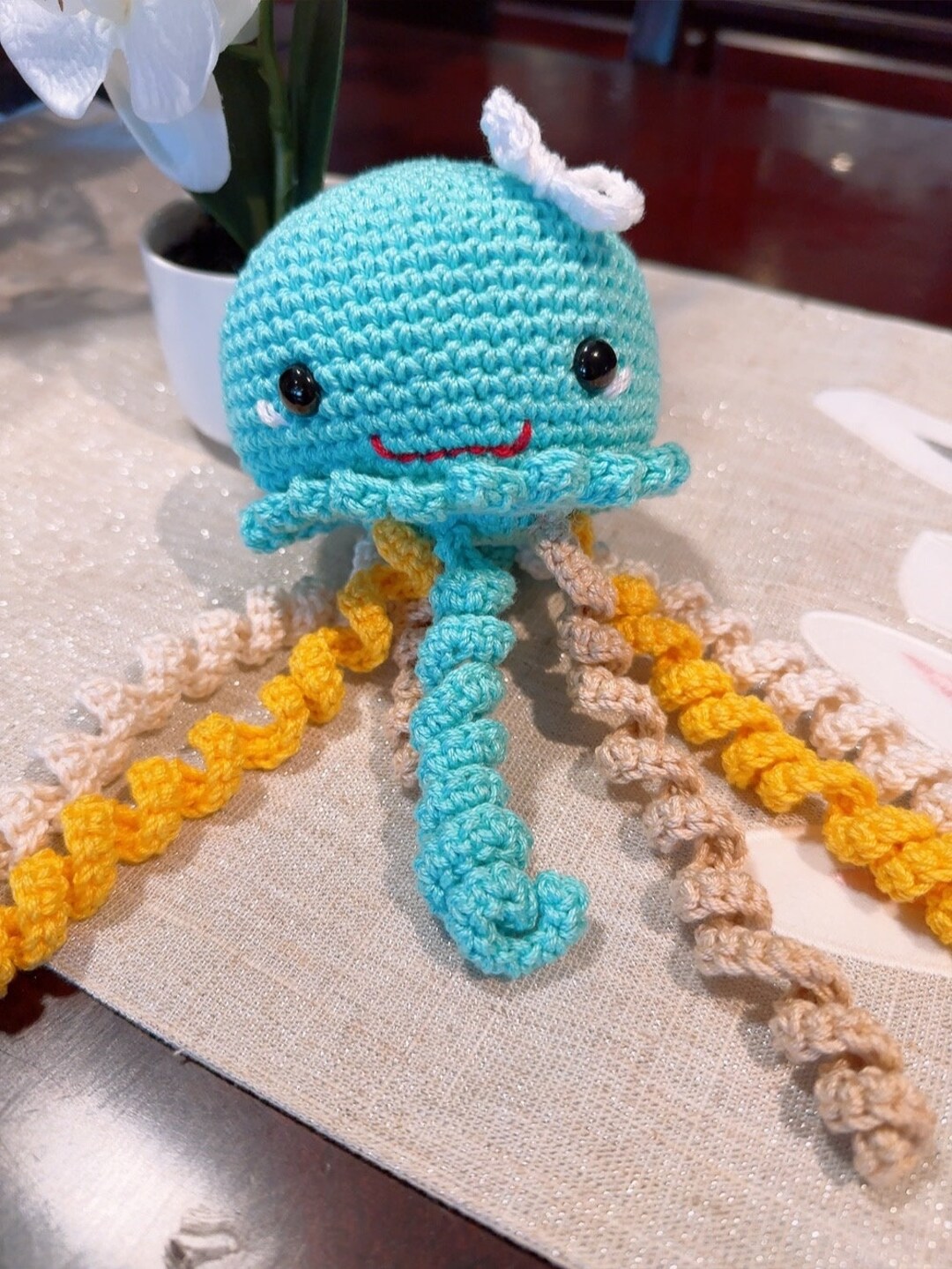 Octopus - Jelly Fish Crochet Animal + Amigurumis - Etsy