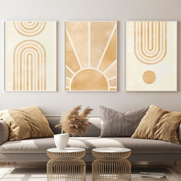 Oversized Triptych Art - Etsy