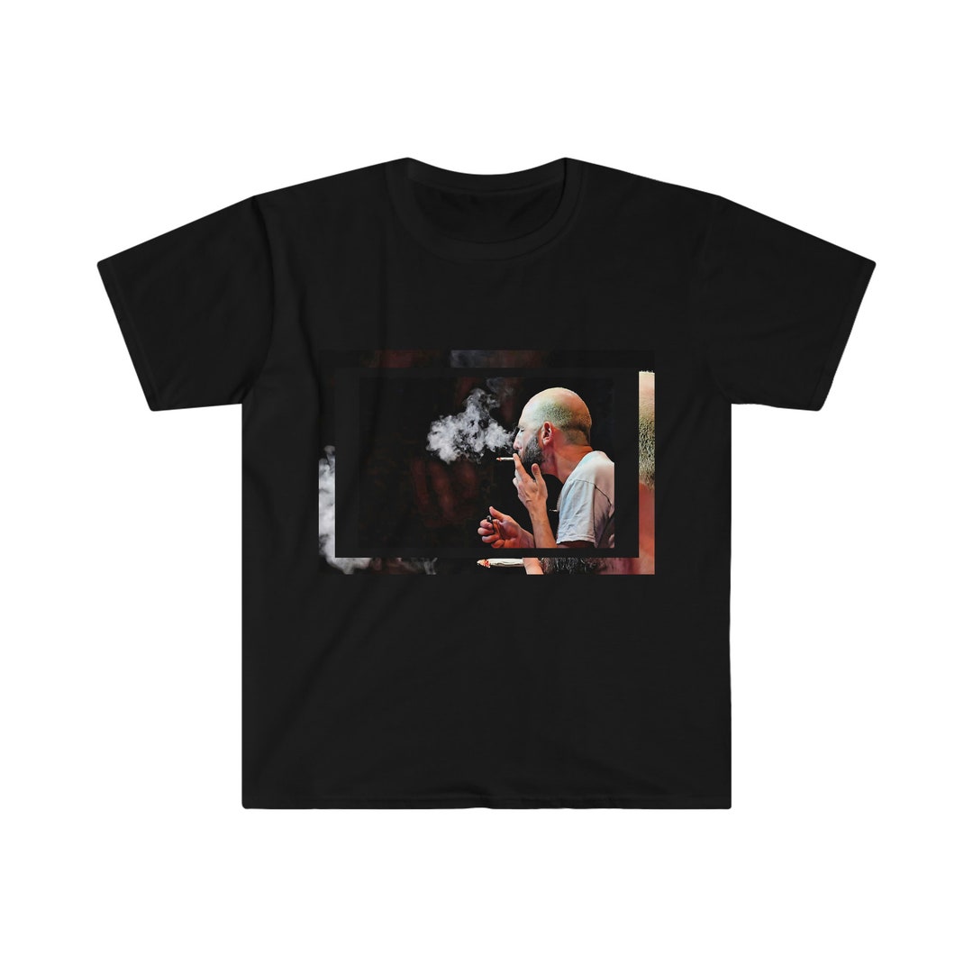 Ari Shaffir, Smoking, Smoke, Comedian Shirt, Standup Tshirt, Microphone ...