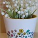 Hand Painted Terra Cotta Flower Pot - Planter - Etsy
