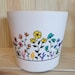 Hand Painted Terra Cotta Flower Pot - Planter - Etsy