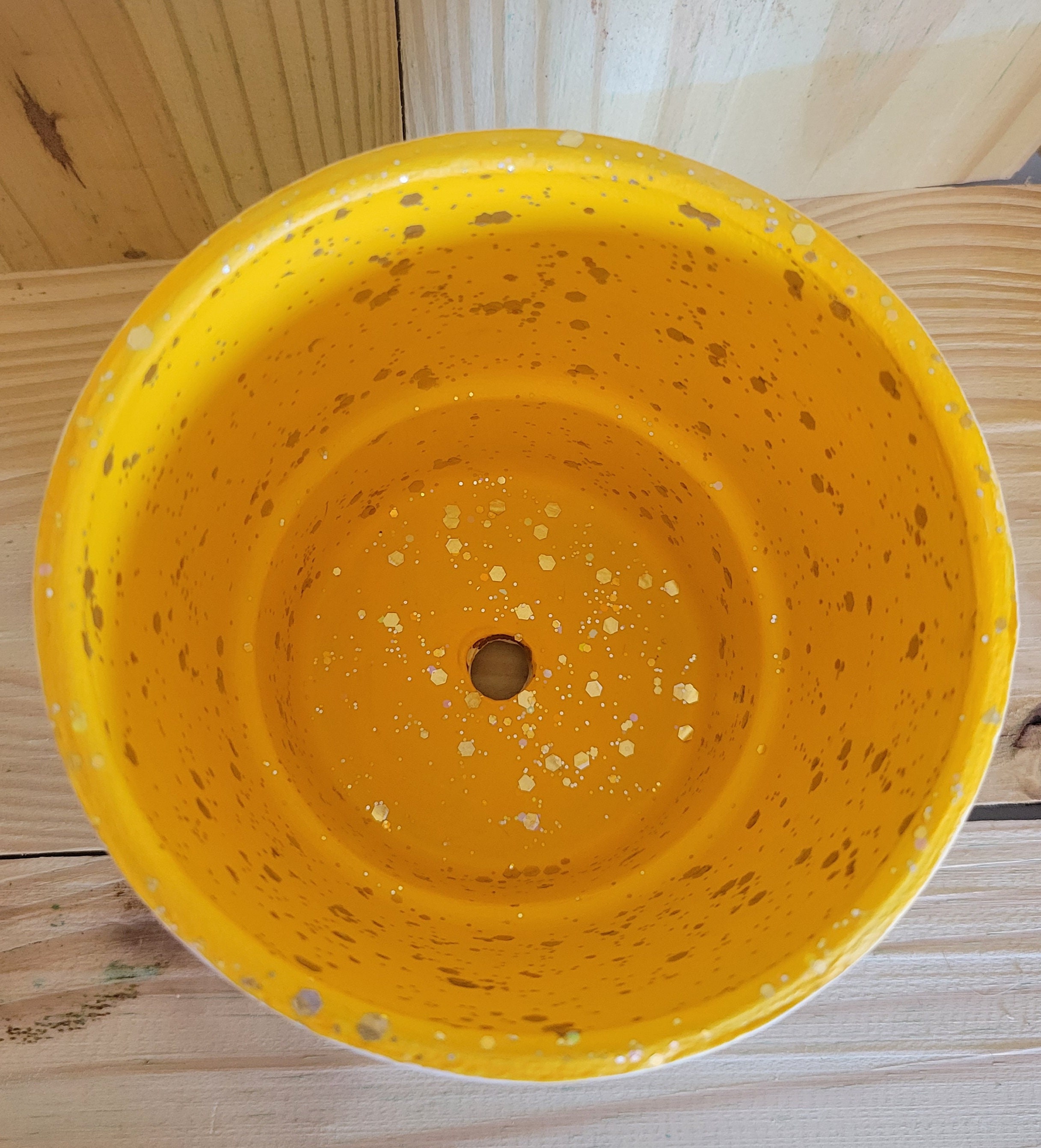 Hand Painted Terra Cotta Flower Pot - Planter - Etsy