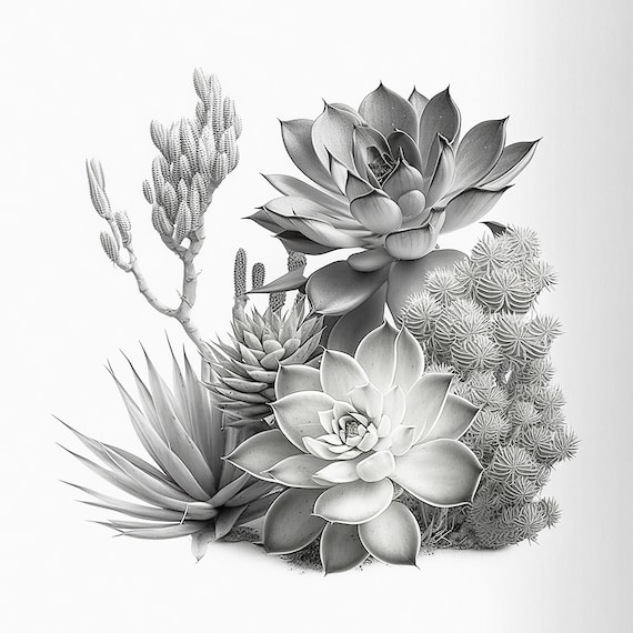 Succulent Sketch