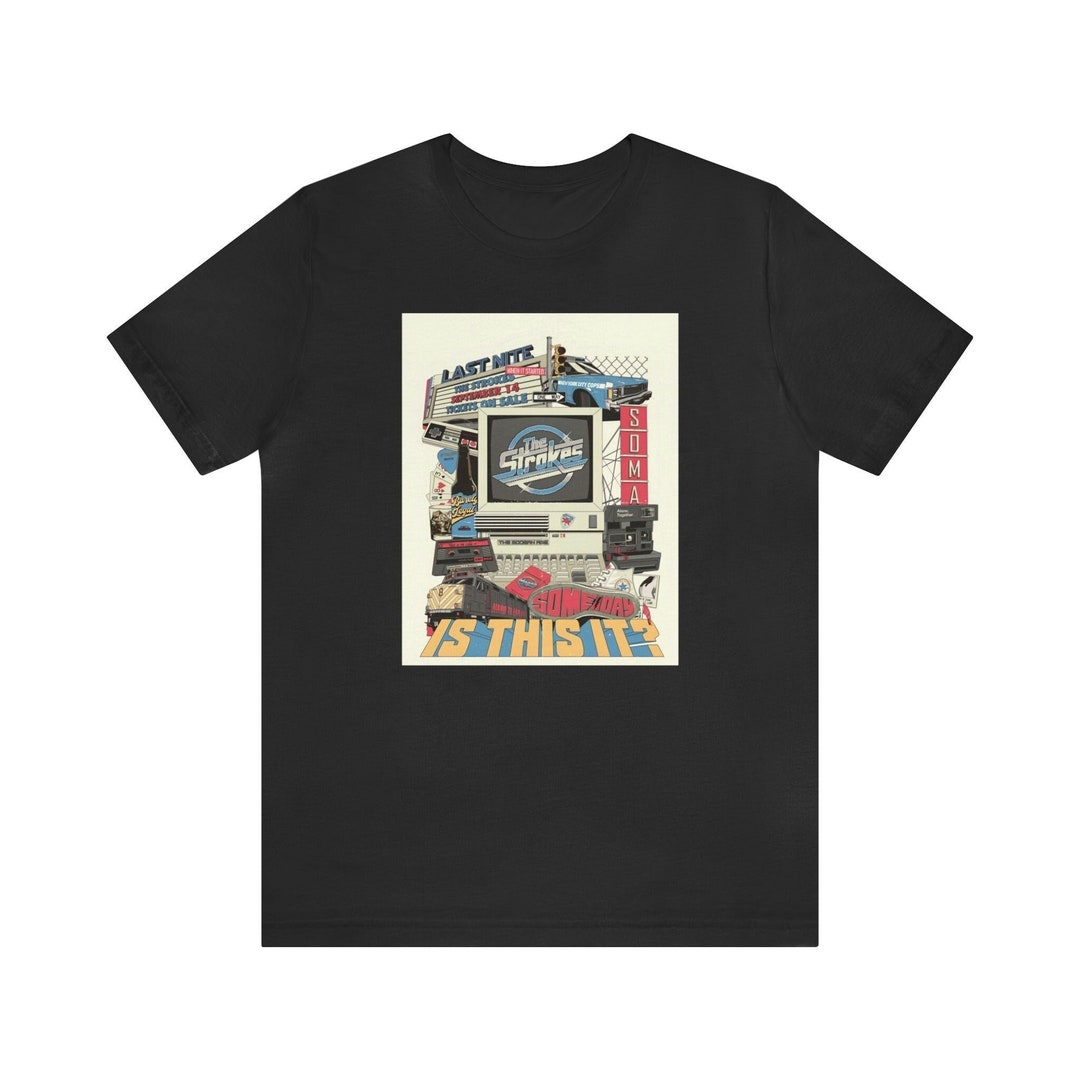The Strokes Room on Fire 2003 / the New Abnormal T-shirt, Indie Shirt ...
