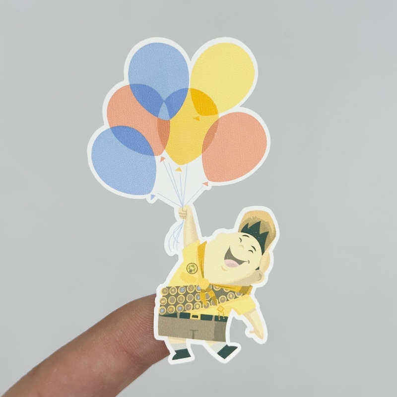 Pixar Russell Sticker - Etsy
