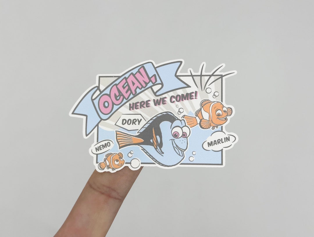 Finding Nemo Sticker Finding Dory Sticker Nemo Sticker Dory - Etsy