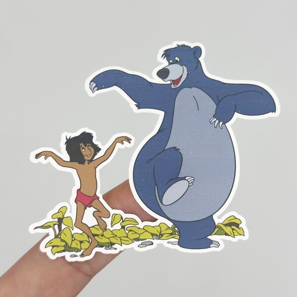 Mowgli and Baloo - Etsy
