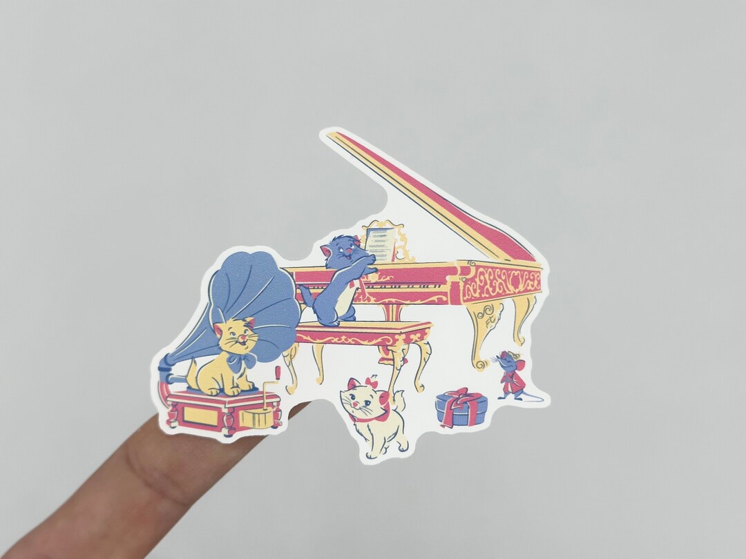 The Aristocats Sticker, Marie Sticker, Disney Marie, Aristocats Sticker ...