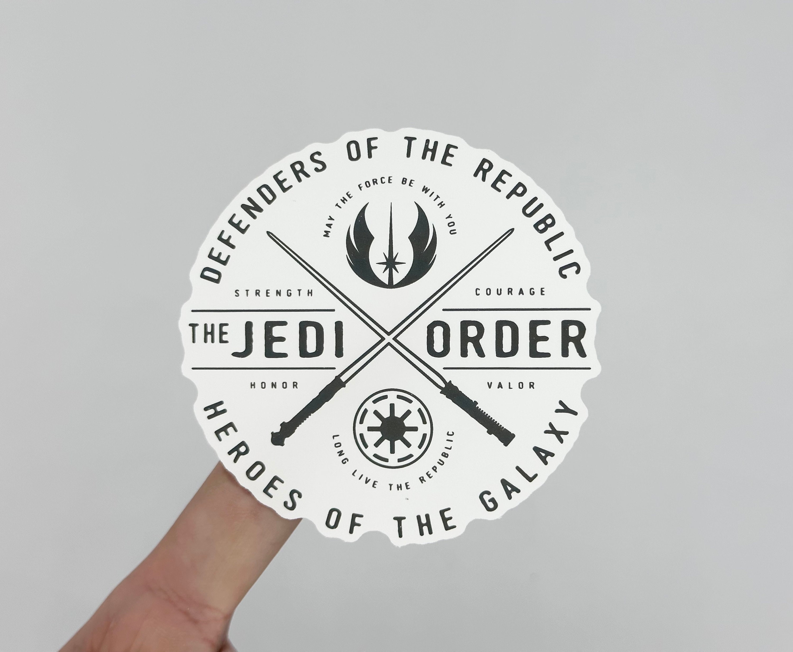 Star Wars Sticker Jedi Order Sticker Jedi Sticker Star Wars - Etsy