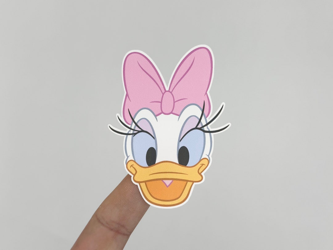 Daisy Duck Sticker, Disneyland Daisy Duck Sticker, Waterproof Daisy ...