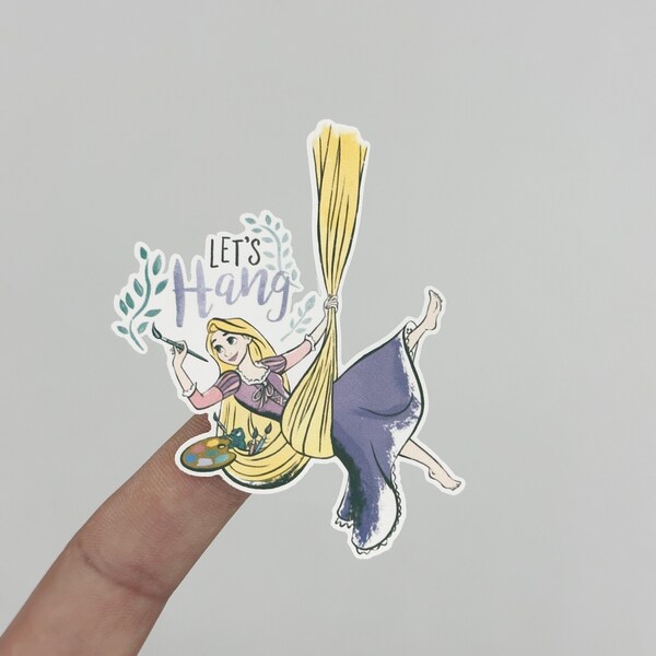 Rapunzel Painting - Etsy