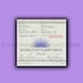Custom Tequila Purple Bottle Label Printable Gift, Personalized Label ...