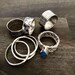 Vintage Taxco Mexico 925 Sterling Silver Rings Set of 5 Total Weight 21 ...