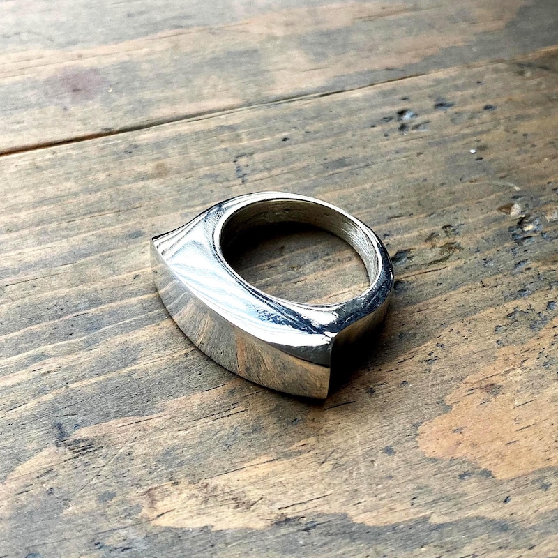 Cast Silver Ring - Etsy