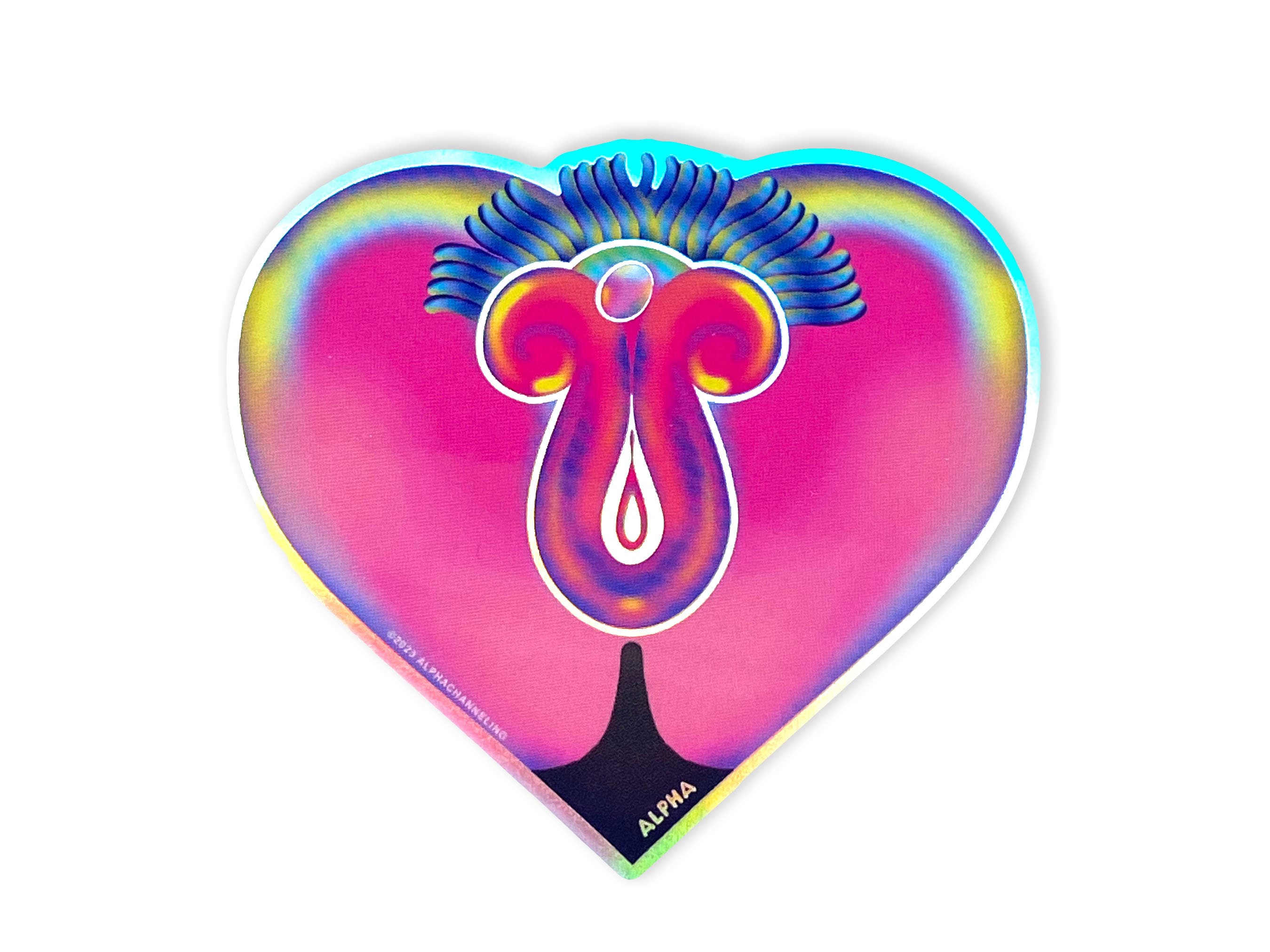 Alpha Holographic Sticker Pack! - Etsy