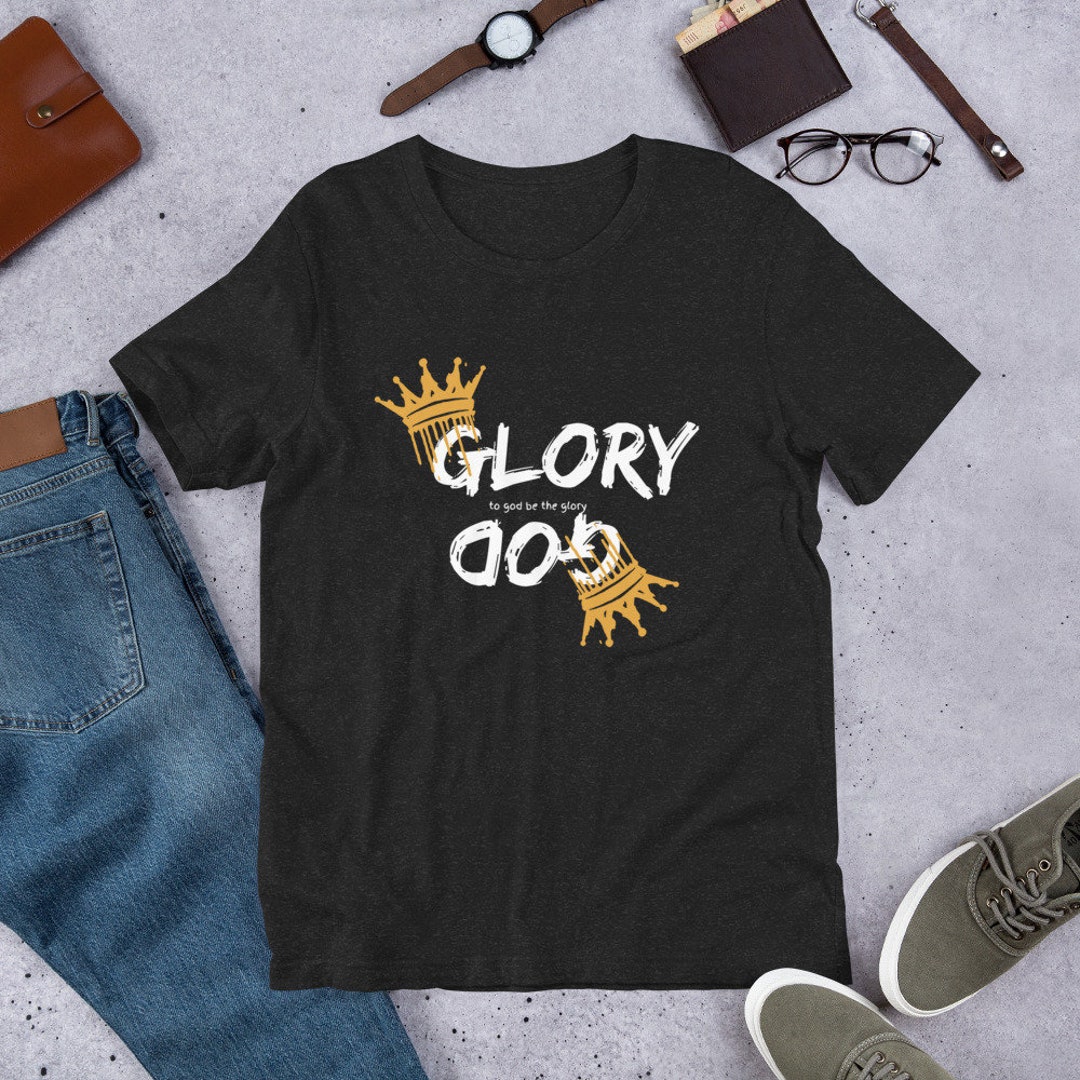 Glory to God Shirt, Christian Shirt, Graffiti Shirt, Faith Shirt ...