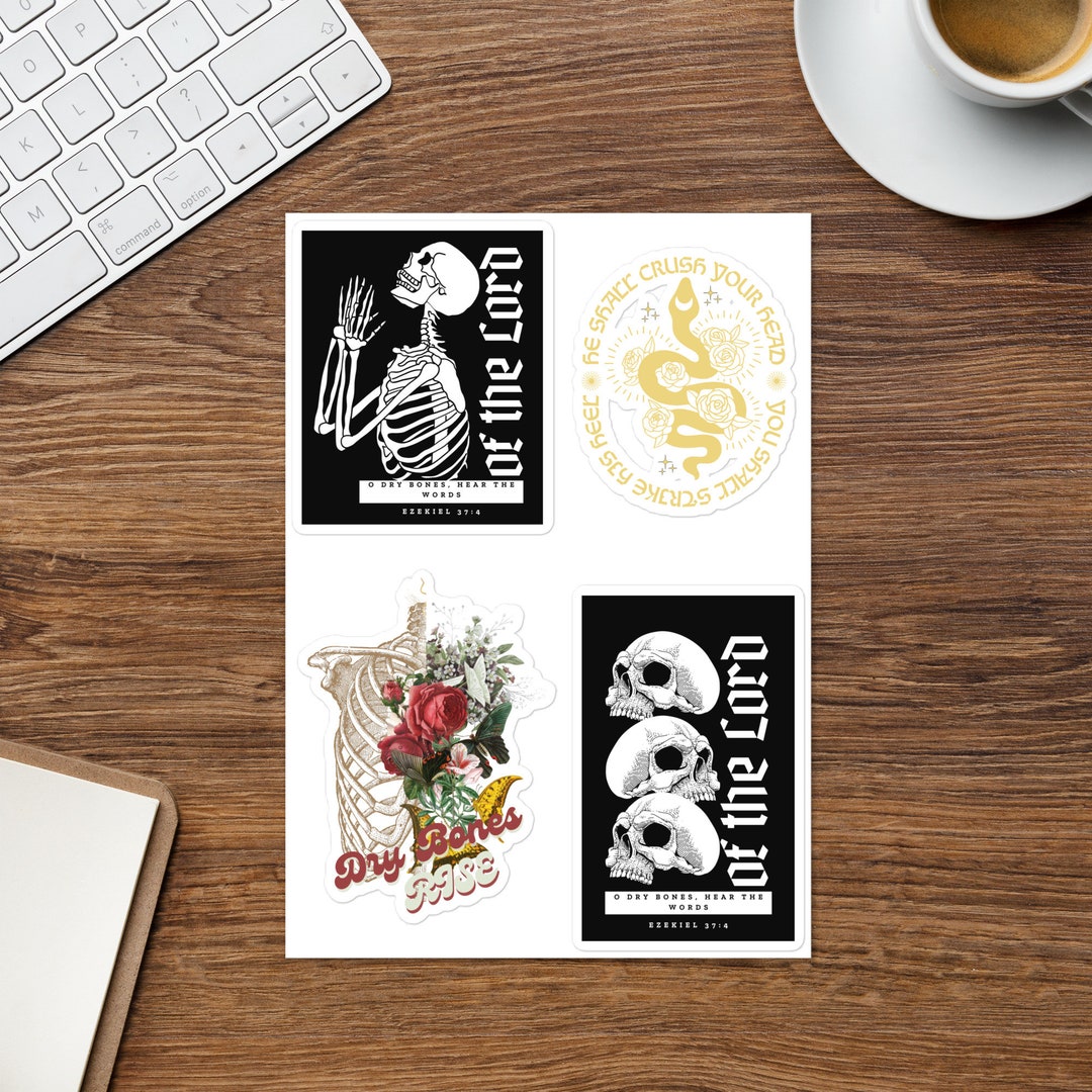Christian Halloween Stickers, Religious Stickers, Spooky Stickers ...