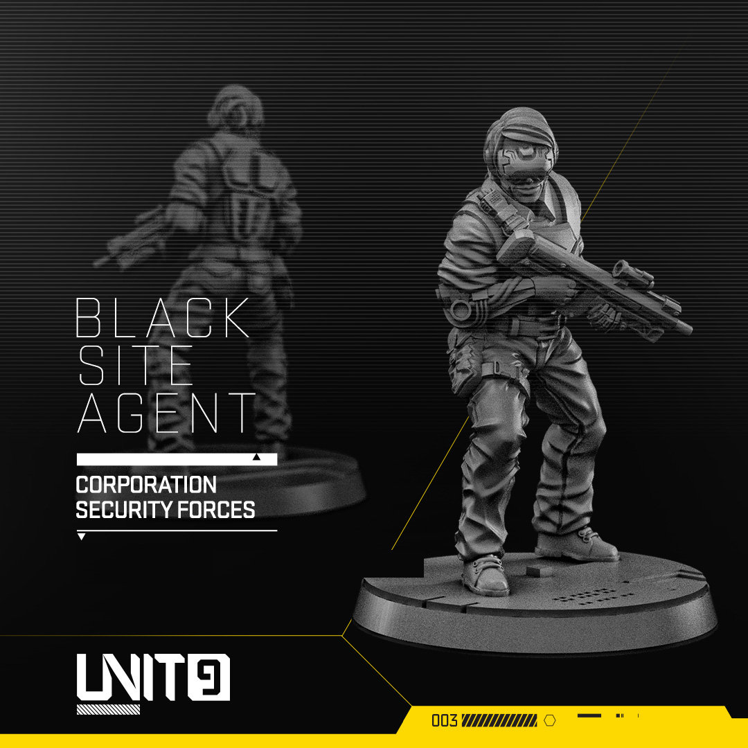 Welcome Pack | Unit9 | 5x 28mm Minis and 5x25mm + 4x40mm Bases | the ...