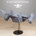 Vaskar Dropship | Stationforge | Fighter Plane / Bomber / Transporter ...