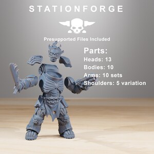 Socratis Doom Reapers | Stationforge | 10x Characters | 10x 32mm Bases ...