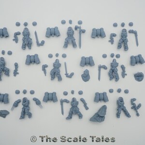 Socratis Deviators | Stationforge | 10x 32mm Scale Jump Pack Assault ...