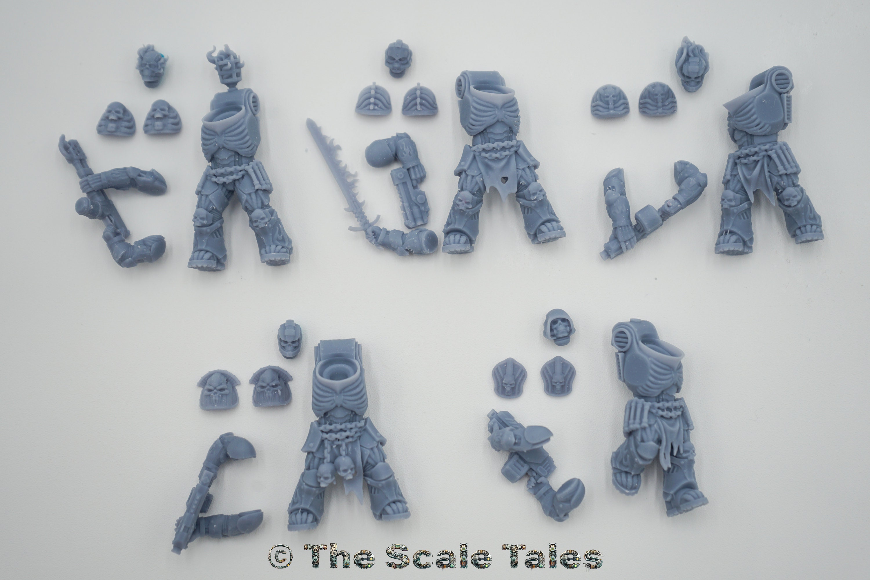 Socratis Doom Reapers | Stationforge | 10x Characters | 10x 32mm Bases ...