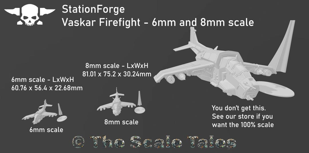Vaskar Firefight (6mm, 8mm, 10mm Scale) | Stationforge | Merged All-in ...