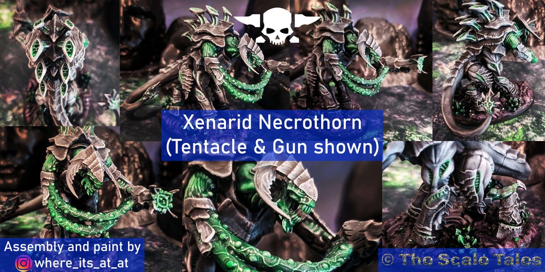 Xenarid Necrothorn | Stationforge | Choose Pose 1, 2 or Both! Upgrade ...