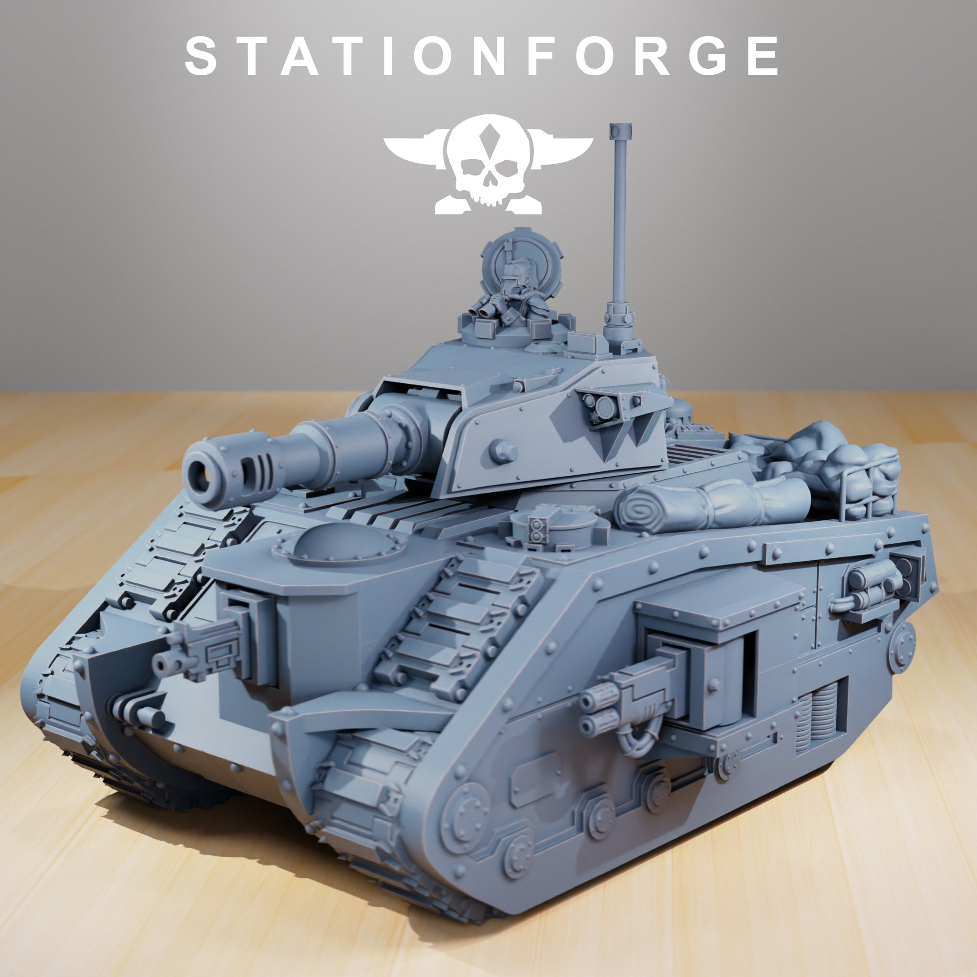Grimguard Battle Tank | Stationforge | 1x32mm Scale Tank & 1x32mm Scale ...