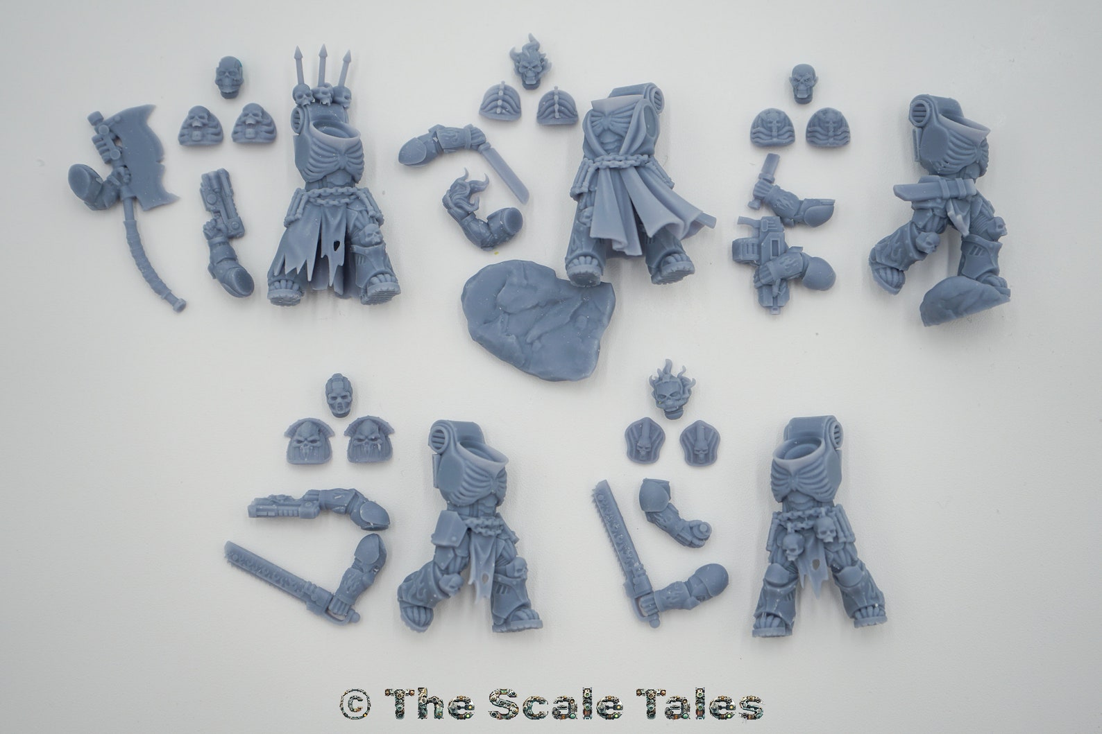Socratis Doom Reapers | Stationforge | 10x Characters | 10x 32mm Bases ...