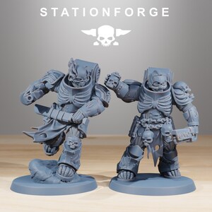 Socratis Doom Reapers | Stationforge | 10x Characters | 10x 32mm Bases ...