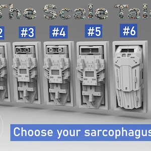 C-613 Silverback Dreadnought | Atlan Forge | 1x 32mm Scale 3D ABS Resin ...