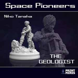 Space Pioneers (28mm) | Print Minis | 6x 28mm Models With Custom Bases ...