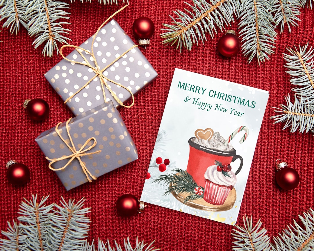 Christmas Greeting Cards, Holiday Cards, Printable Holiday Cards - Etsy